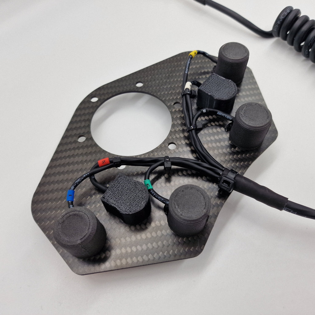 6 Button Wired Race Car Steering Wheel Switch Panel – Volantech